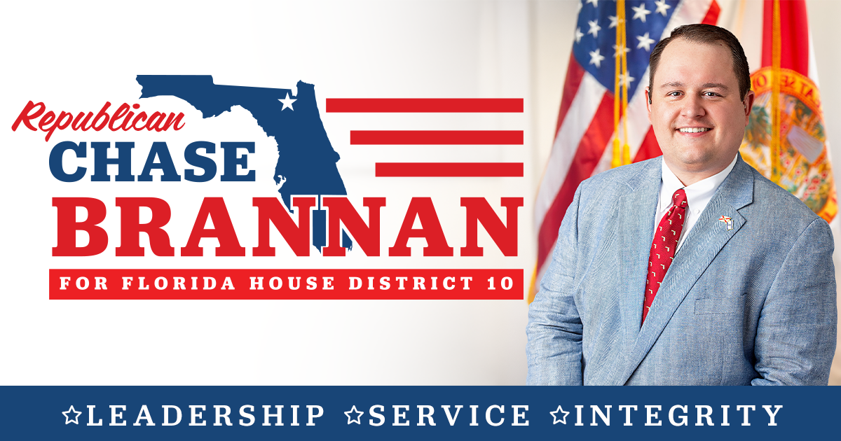 Republican Chase Brannan for Florida House District 10